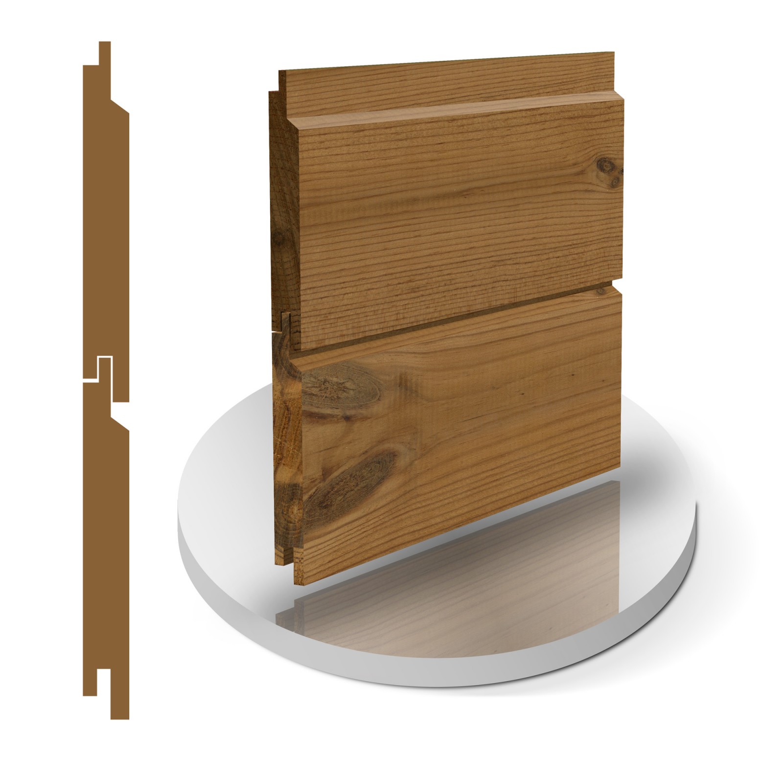 Thermowood Redwood D Cladding - Modified Softwood Cladding - Palmer Timber