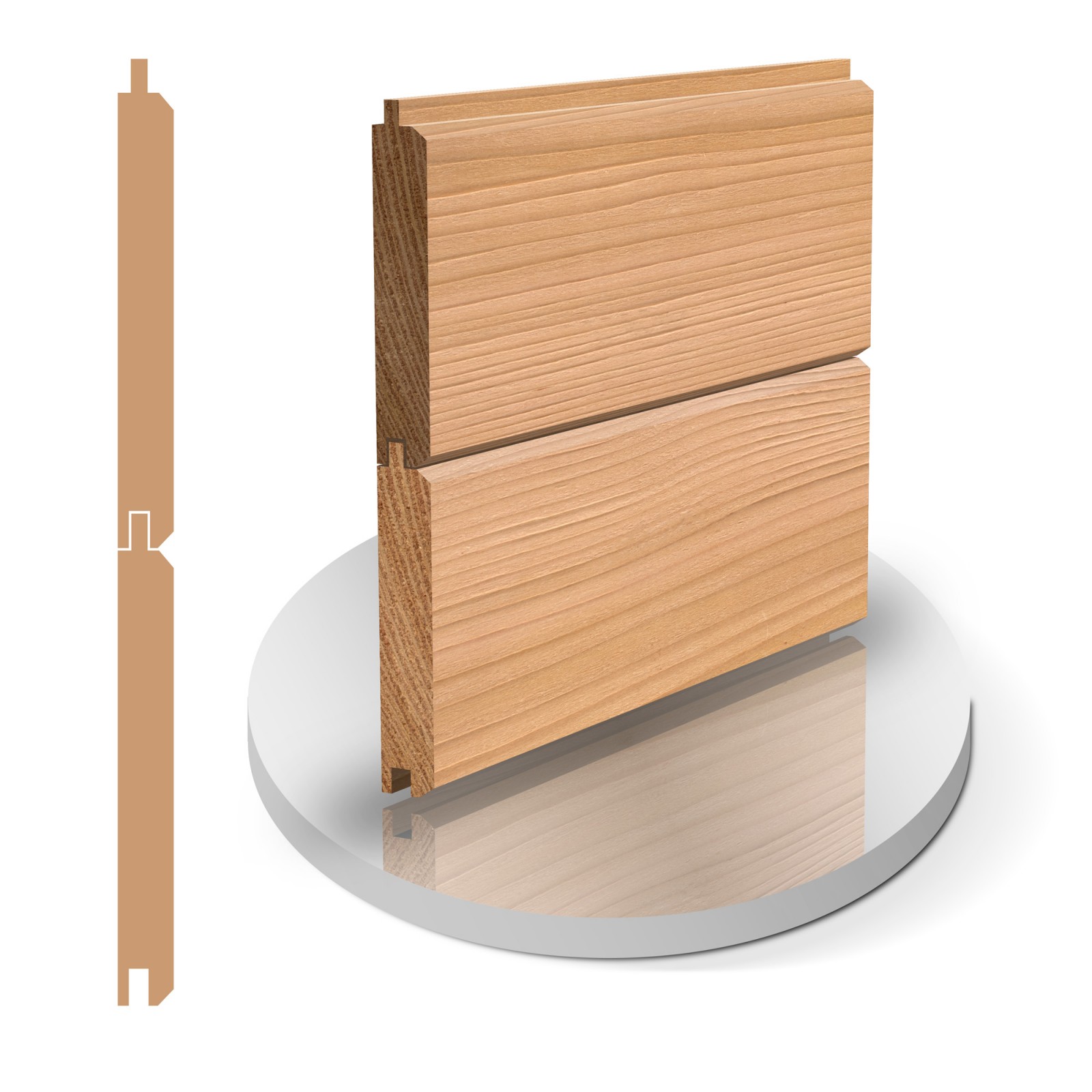 Western Red Cedar Cladding - Canadian Softwood Cladding - Palmer Timber