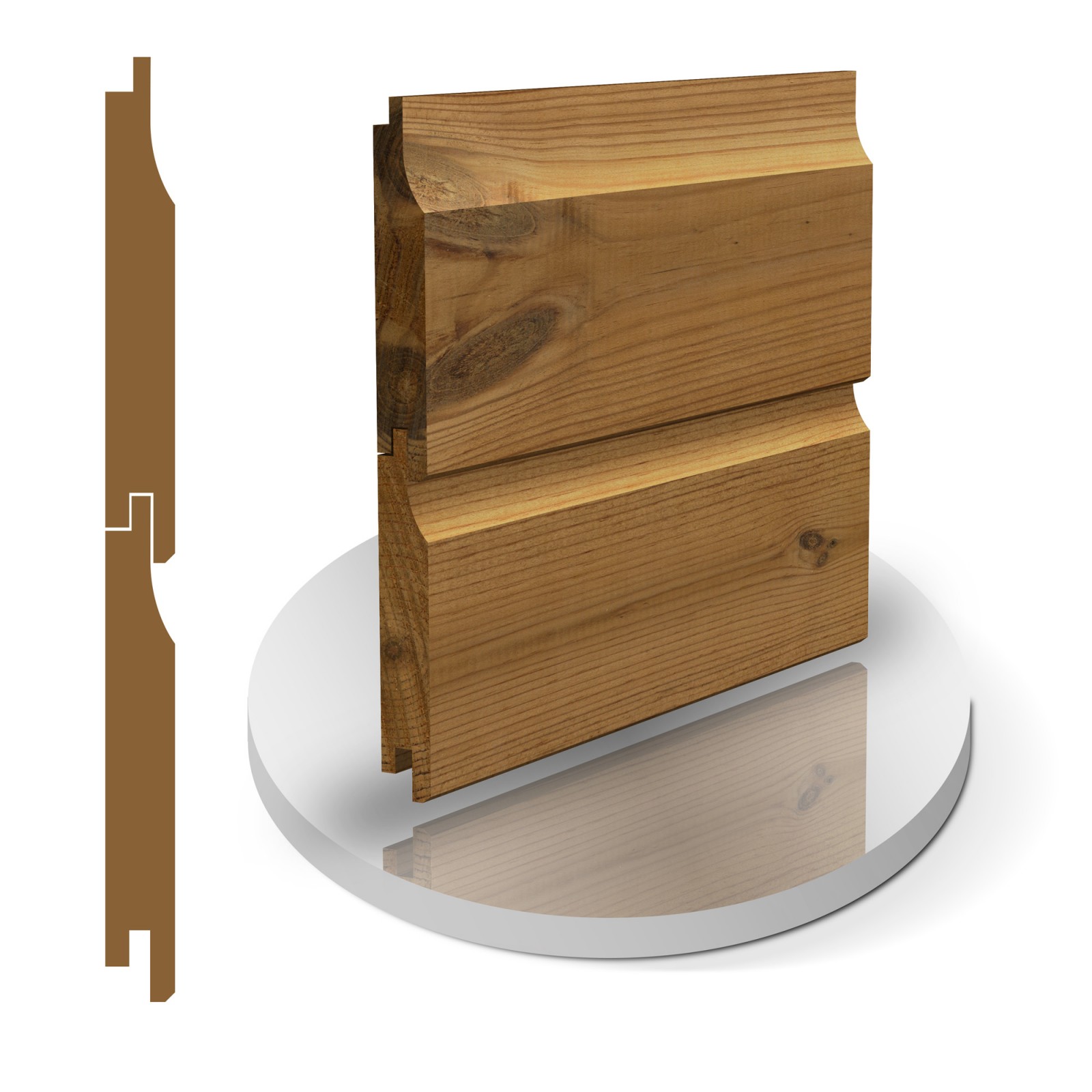 Thermowood Redwood D Cladding - Modified Softwood Cladding - Palmer Timber