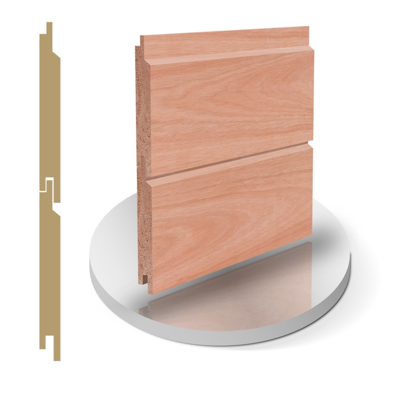 Red Grandis Cladding - Hardwood Cladding - Palmer Timber