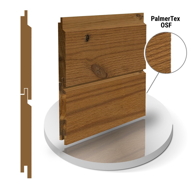 Thermowood Redwood D Cladding - Modified Softwood Cladding - Palmer Timber
