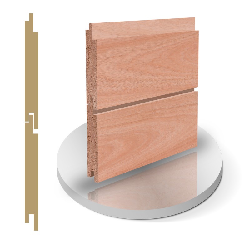 Red Grandis Cladding - Hardwood Cladding - Palmer Timber