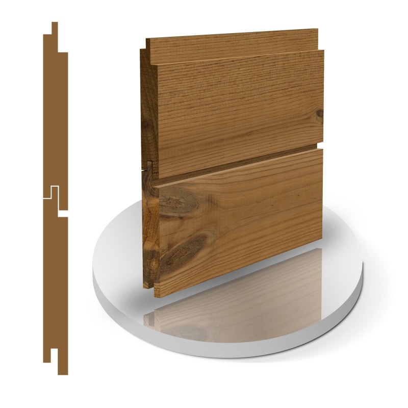 Thermowood Redwood D Cladding - Modified Softwood Cladding - Palmer Timber